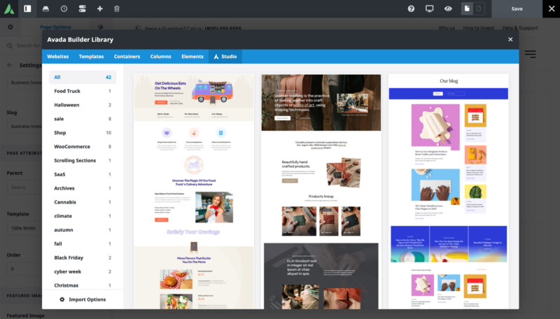 How to Add an Avada Studio Template to an Existing Website – Avada ...