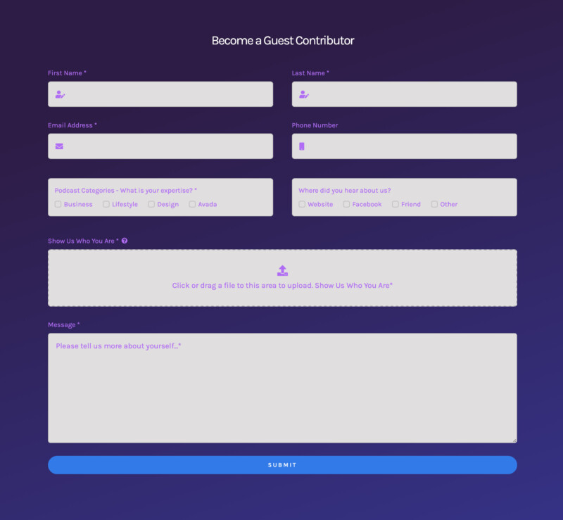 How To Create And Use Avada Forms On Your Website – Avada Website Builder