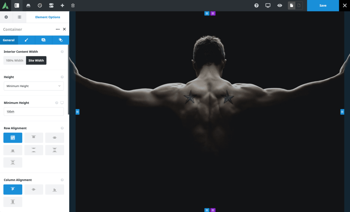 Creating a Fullscreen Header with Bottom Navigation in Avada – Avada Website Builder