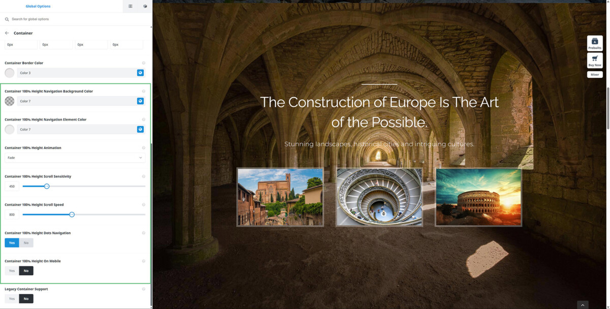 How To Use Full Screen Scrolling Sections – Avada Website Builder