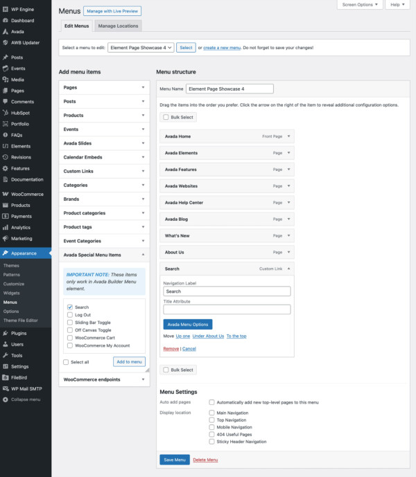How to Use Avada Search Options Effectively – Avada Website Builder