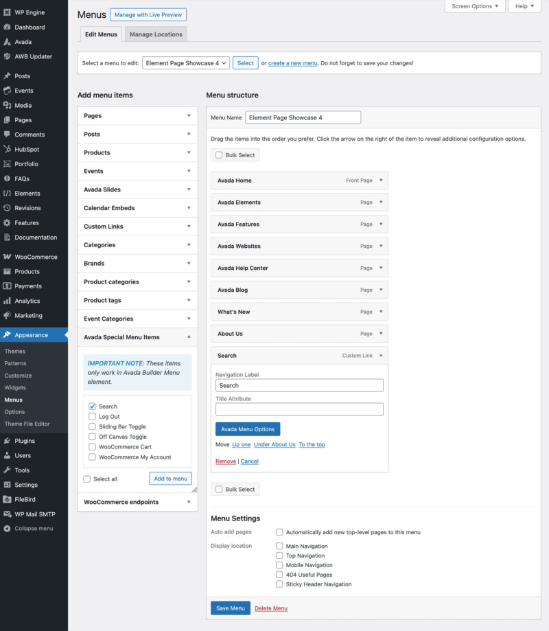 How to Use Avada Search Options Effectively – Avada Website Builder